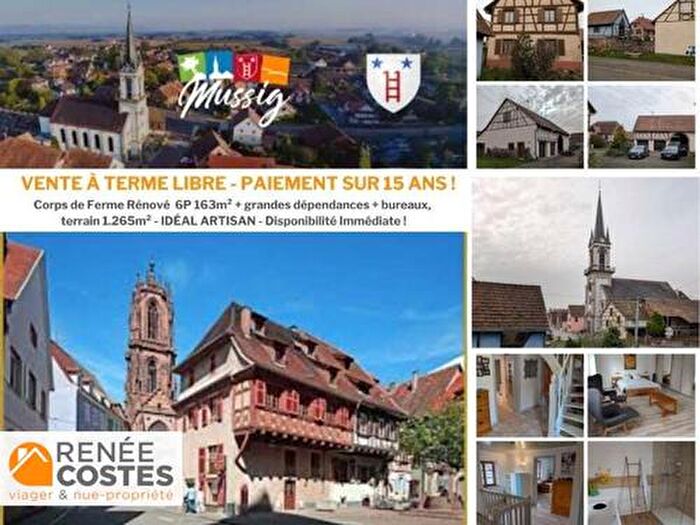 Maison à vendre - Mussig - 6 pièces - 4 chambres