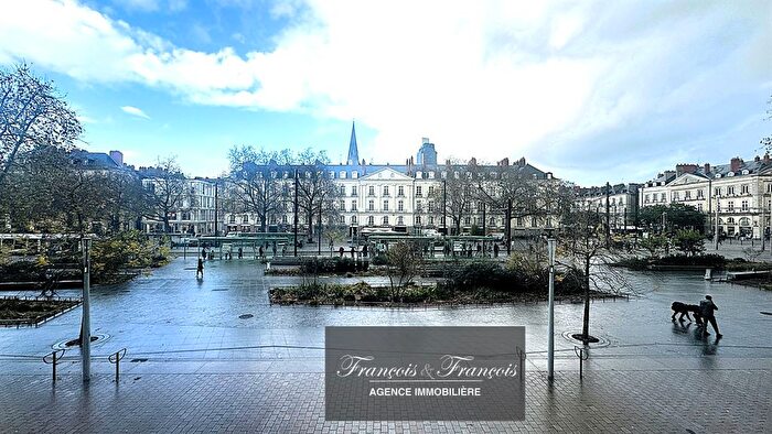 Appartement à vendre - Nantes, Centre-ville - 3 pièces - 3 chambres