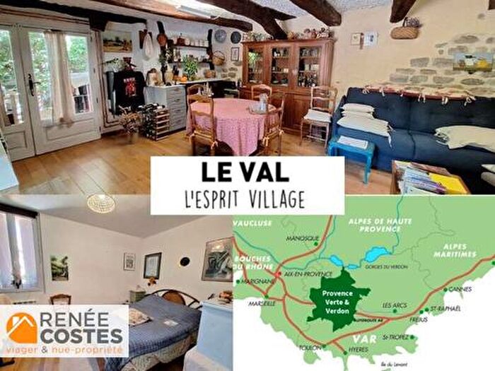 Maison à vendre - Le Val - 3 pièces - 1 chambre