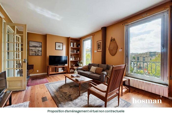 Appartement 3 pièces à Paris 14ème, Montparnasse, Raspail, à vendre