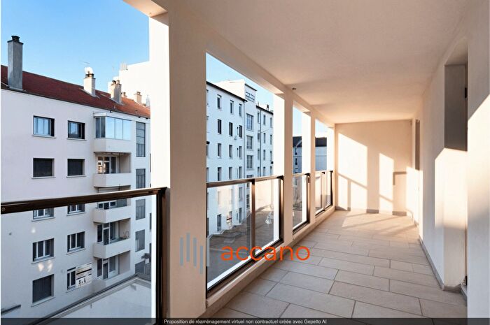 Appartement à vendre - Lyon e , Jean Macé - 4 pièces - 3 chambres