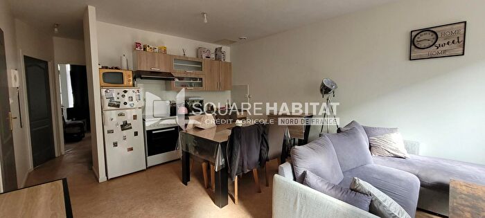 Appartement à louer - Saint-Omer, Les Castors - 3 pièces - 2 chambres