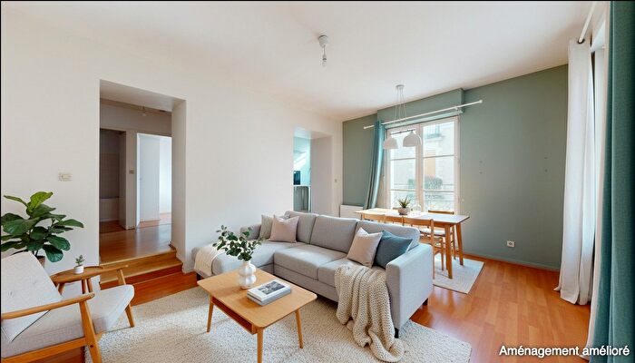 Appartement à vendre - Nantes, Centre-ville - 2 pièces - 1 chambre