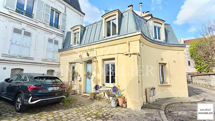 Maison à vendre - Montrouge, Le vieux Montrouge - 3 pièces - 2 chambres