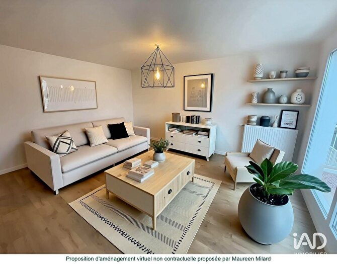 Appartement à louer - Carrières-sous-Poissy, Les Fleurs - 2 pièces - 1 chambre