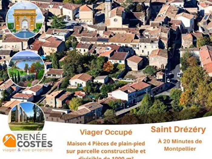 Maison à vendre - Saint-Drézéry - 4 pièces - 3 chambres