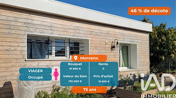 Maison à vendre - Morcenx - 4 pièces - 2 chambres