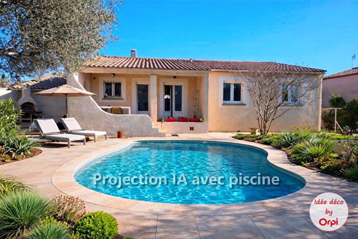 Maison à vendre - Vauvert - 5 pièces - 4 chambres