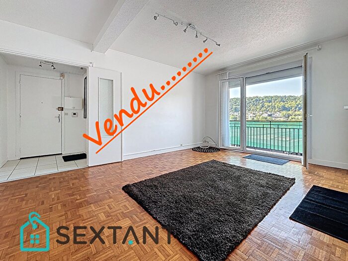 Appartement à vendre - Rouen, Grieu, Vallon Suisse, Saint-Hilaire - 3 pièces - 2 chambres