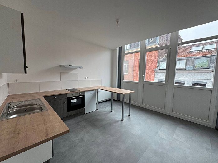 Appartement à louer - Anseele-Centre-Nations Unies-Crouy-Esperence, Roubaix - 2 pièces - 1 chambre