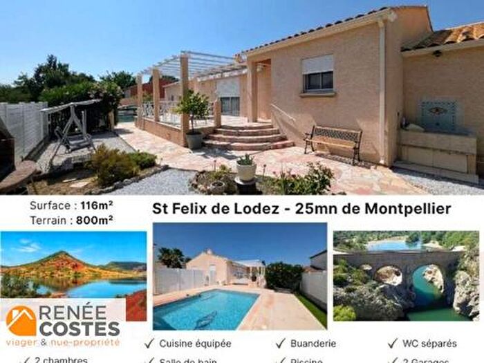 Maison 4 pièces à Saint-Félix-de-Lodez, à vendre