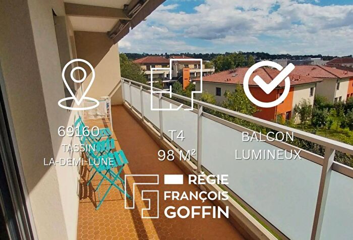 Appartement à louer - Tassin le Bourg, Tassin-la-Demi-Lune - 4 pièces - 3 chambres