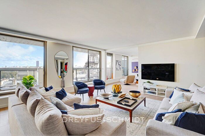 Appartement à louer - Chaillot, Paris ème - 5 pièces - 3 chambres