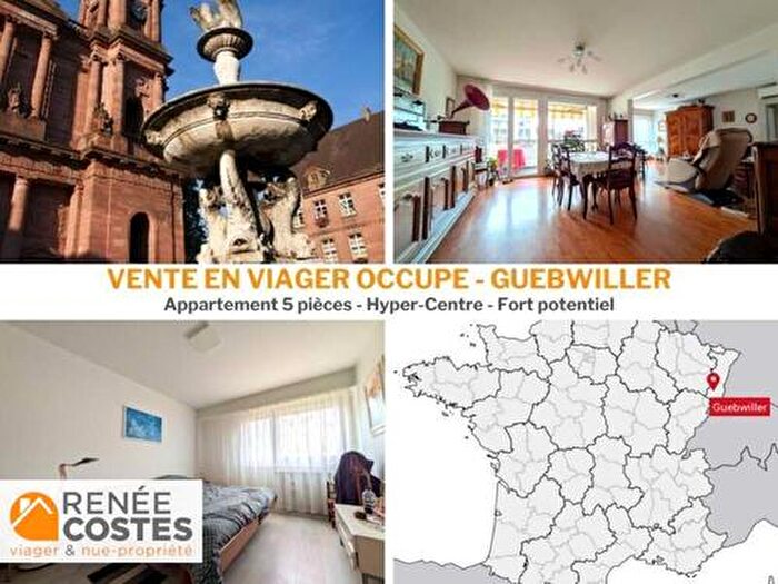 Appartement à vendre - Guebwiller - 5 pièces - 3 chambres