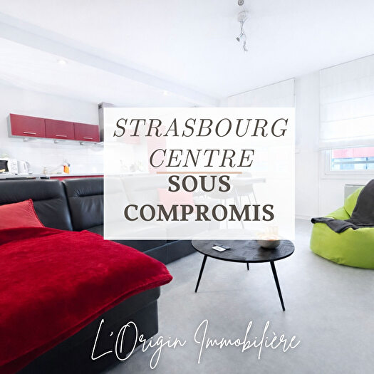 Appartement à vendre - Strasbourg, Tribunal, Les Halles, Poincaré - 3 pièces - 2 chambres