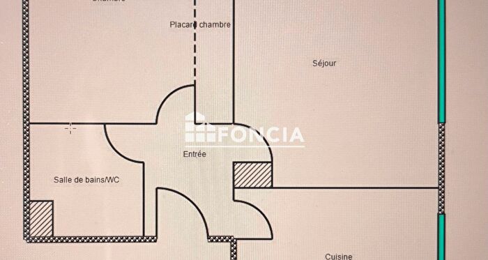 Appartement à vendre - Saint-Laurent-du-Var, Centre-ville, Rascas, Notre-Dame, Condamines - 2 pièces - 1 chambre