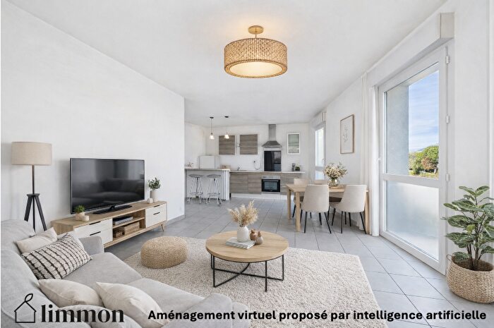 Appartement à vendre - Meyzieu, Centre-ville - 3 pièces - 2 chambres