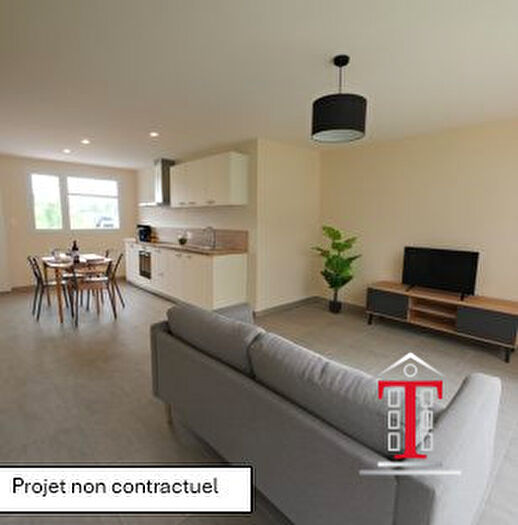 Appartement à vendre - Cré-sur-Loir - 2 pièces - 1 chambre