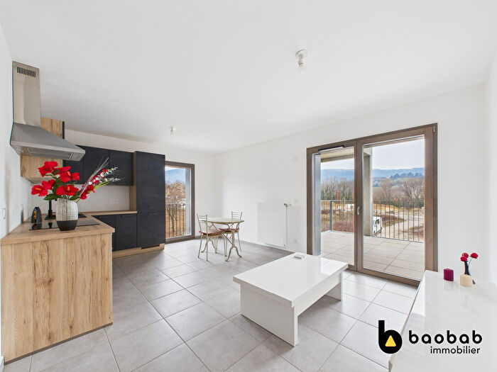 Appartement à louer - Cognin - 2 pièces - 1 chambre