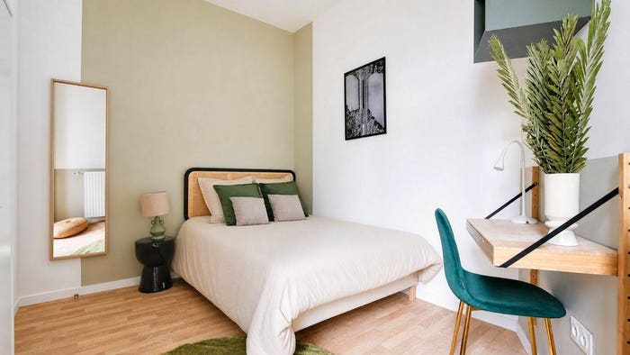 Appartement 6 pièces à Pont de Flandre, Paris 19ème arrondissement, à louer