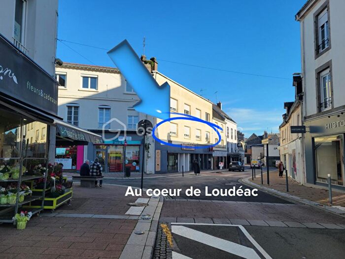 Appartement à vendre - Loudéac - 4 pièces - 3 chambres