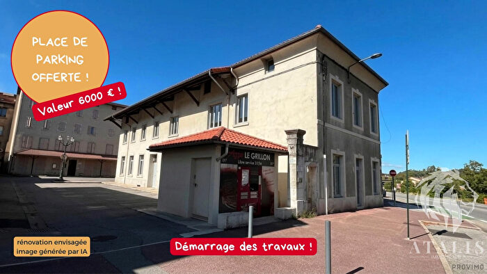 Saint-Marcellin : Appartement 4 pièces à vendre