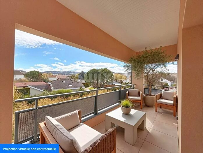 Appartement à vendre - Bourgoin-Jallieu, Champfleuri et sa ceinture verte - 4 pièces - 3 chambres