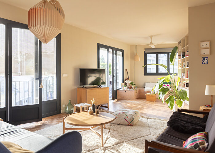 Appartement à vendre - Nantes, Monselet - 4 pièces - 3 chambres