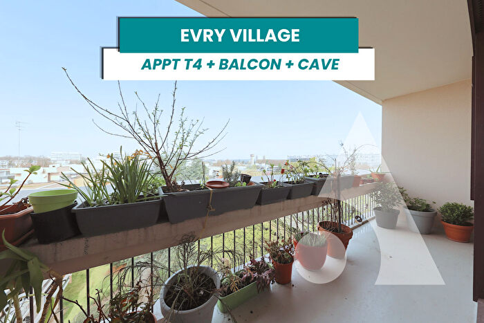 Appartement à vendre - Évry, Champtier du Coq - 4 pièces - 3 chambres