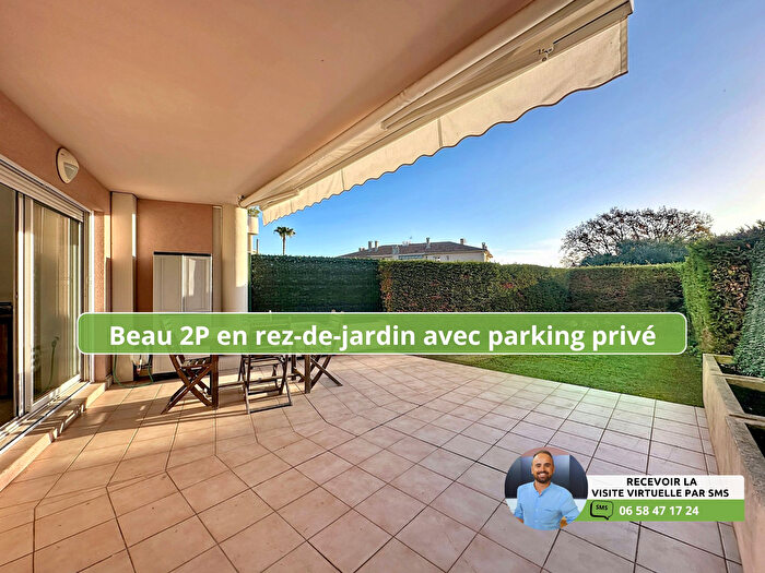 Appartement à vendre - Antibes, Rabiac, Carriat, Les Semboules, Les Brusquets - 2 pièces - 1 chambre