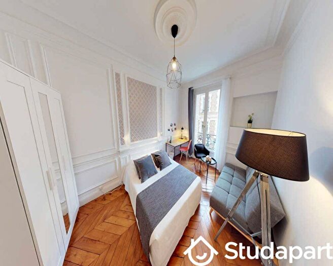 Appartement à louer - Ternes-Maillot, Paris ème arrondissement - 1 pièce - 1 chambre