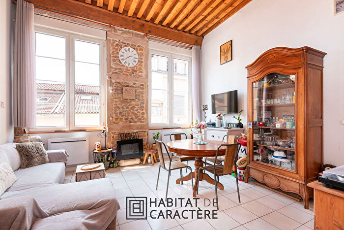 Lyon 4ème, Croix Rousse Est : Appartement 3 pièces à vendre