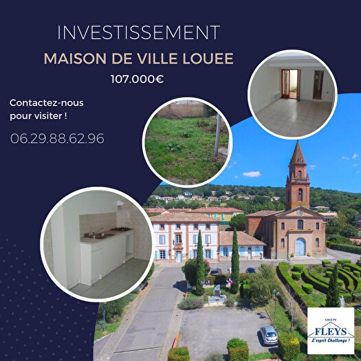 Maison à vendre - Pompignan - 3 pièces - 2 chambres