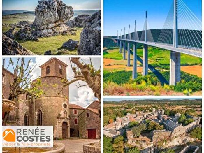 Maison à vendre - LHospitalet-du-Larzac - 6 pièces - 3 chambres