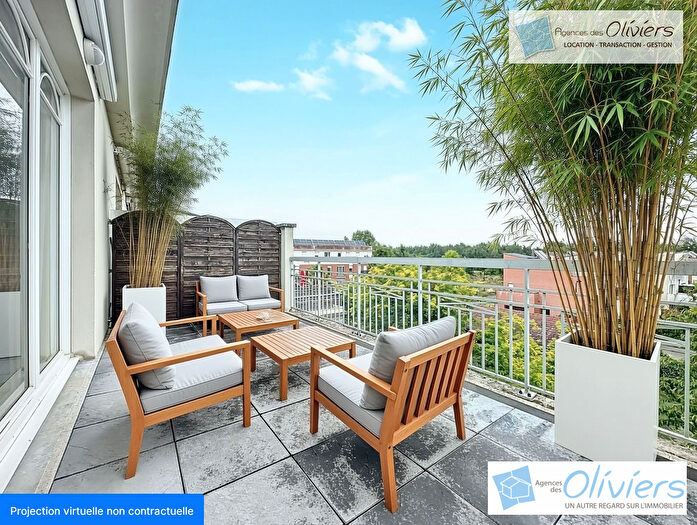 Appartement à vendre - Guyancourt, Villaroy - 3 pièces - 2 chambres