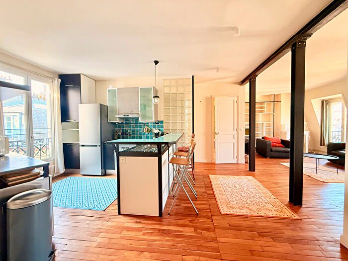 Appartement à louer - Paris e , Jules Joffrin - 3 pièces - 2 chambres