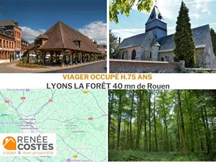 Maison à vendre - Lyons-la-Forêt - 5 pièces - 3 chambres