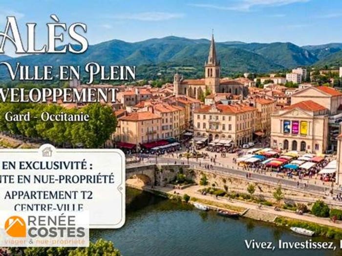 Appartement 2 pièces à vendre - Alès, Brésis, Prés Rasclaux