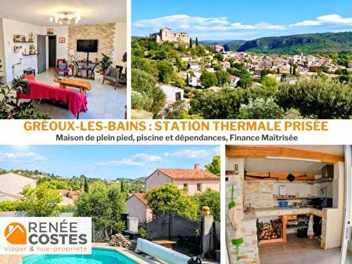 Maison à vendre - Gréoux-les-Bains - 3 pièces - 3 chambres