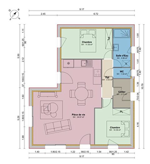 Maisons à vendre et appartements à louer - 3