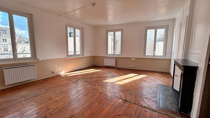 Appartement à louer - Coteaux Ouest-Pasteur, Rouen - 2 pièces - 1 chambre