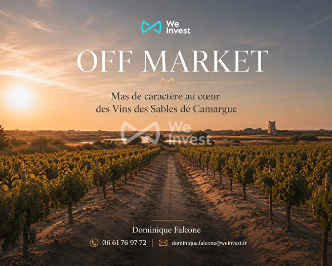 Aigues-Mortes : Maison 8 pièces à vendre
