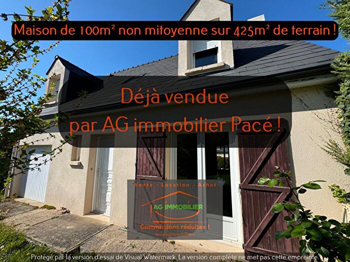 Maison à vendre - Pacé - 5 pièces - 3 chambres