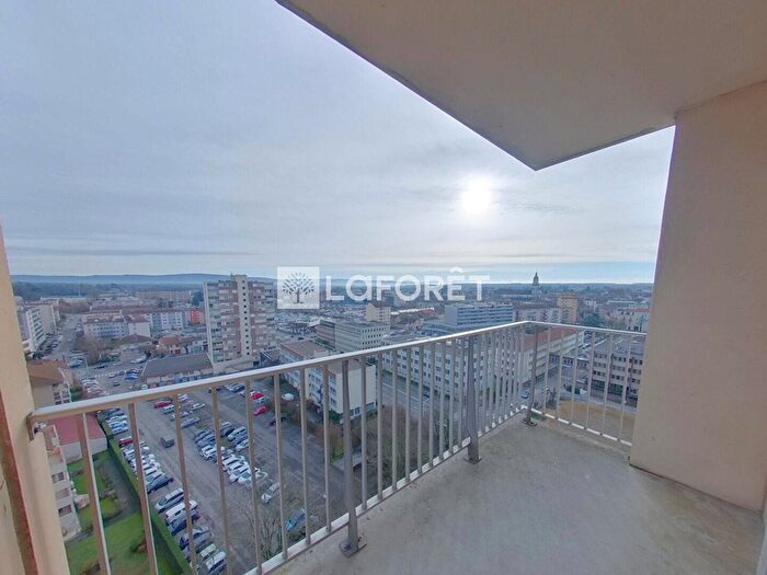 Appartement à louer - Grande Reyssouze-Grand Challes, Bourg-en-Bresse - 2 pièces - 1 chambre