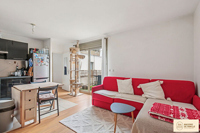 Appartement à vendre - Nanterre, Chemin de lîle - 2 pièces - 1 chambre