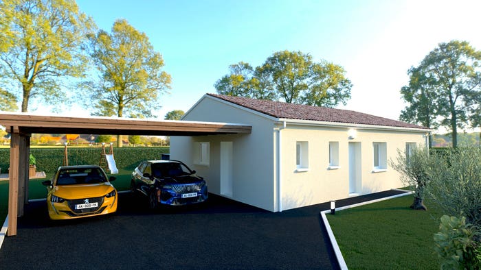 Maison 3 pièces à Lagrave, à vendre