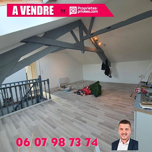 Appartement à vendre - Hirson - 2 pièces - 1 chambre