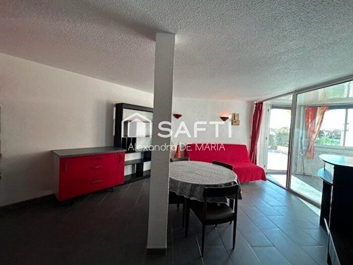 Appartement à vendre - Le Barcarès, Le Lido, Le Port - 2 pièces - 1 chambre