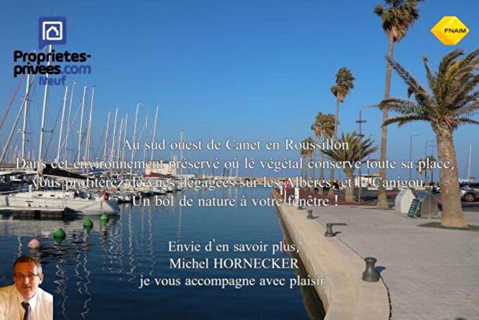 Appartement à vendre - Canet-en-Roussillon, Route de Saint-Nazaire, Les Fontaines, Etang - 3 pièces - 2 chambres