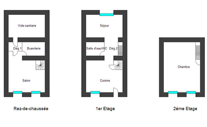 Maisons à vendre et appartements à louer - 3